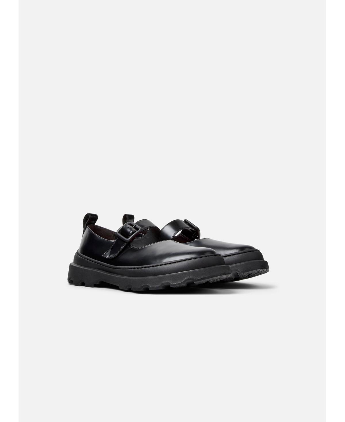 Click here for Camper Brutus+ Leather Shoes - Black prices