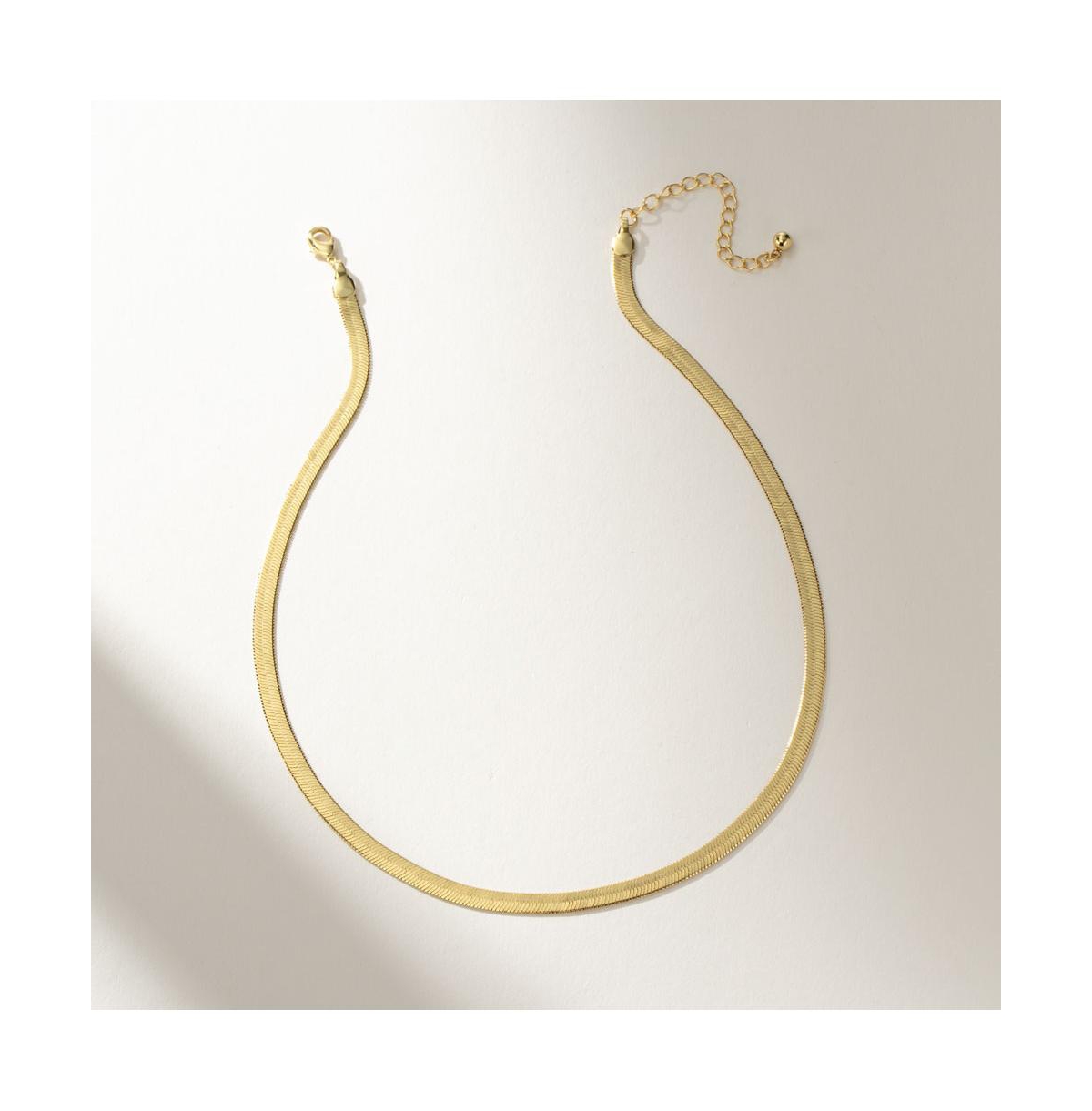 Click here for Uncommon James 14K Gold-Plated Horizon Chain Neckl... prices