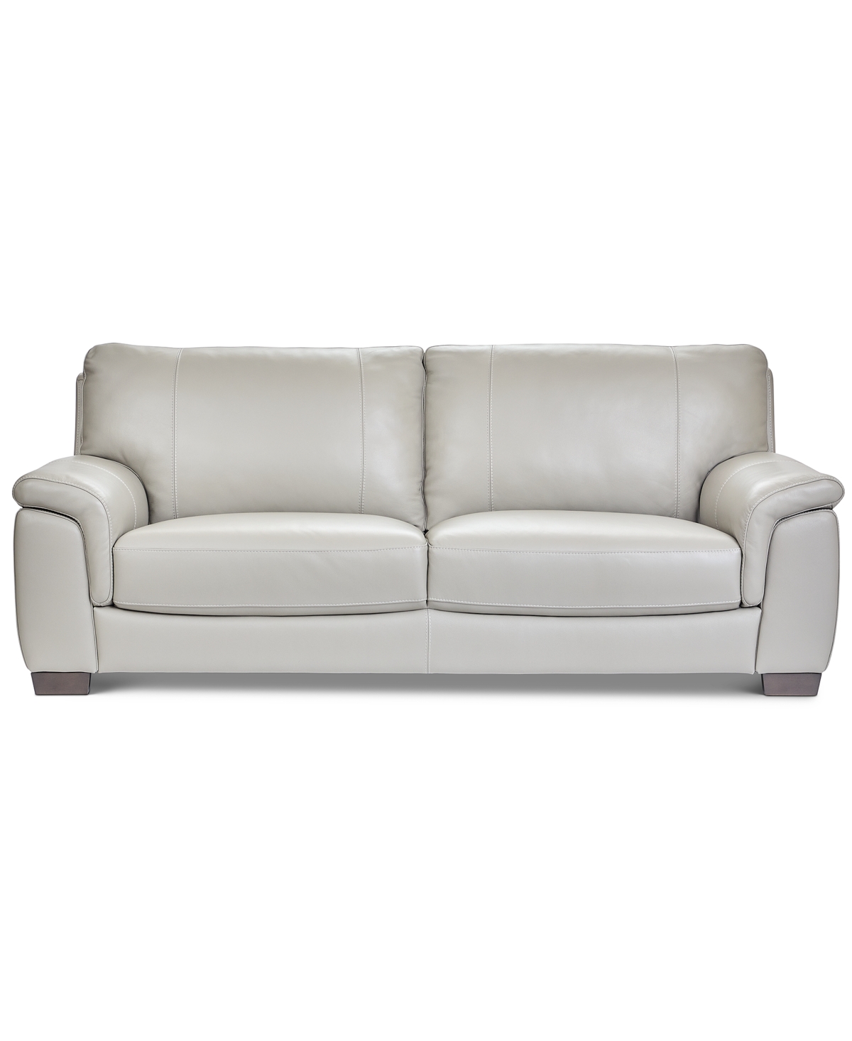 Click here for Cobbie Leather 89 Sofa  Macys Exclusive - Feather... prices
