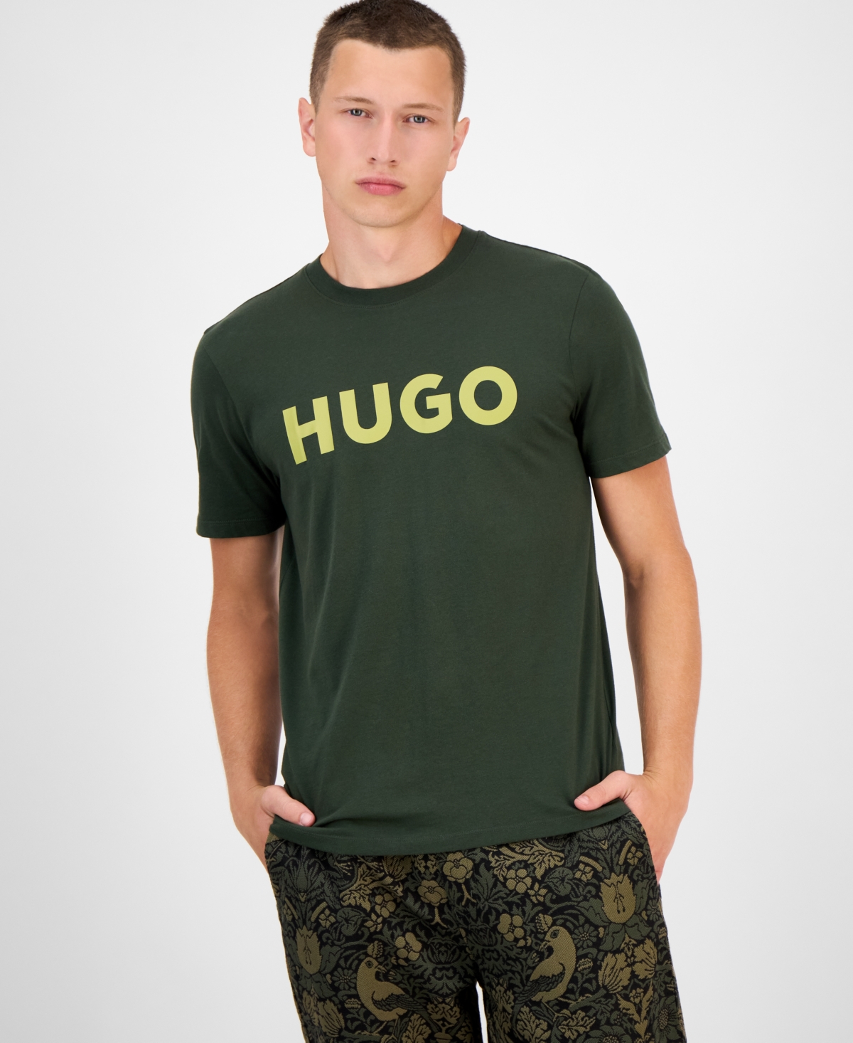 Click here for Hugo by Hugo Boss Mens Dulivio Logo Graphic T-Shir... prices