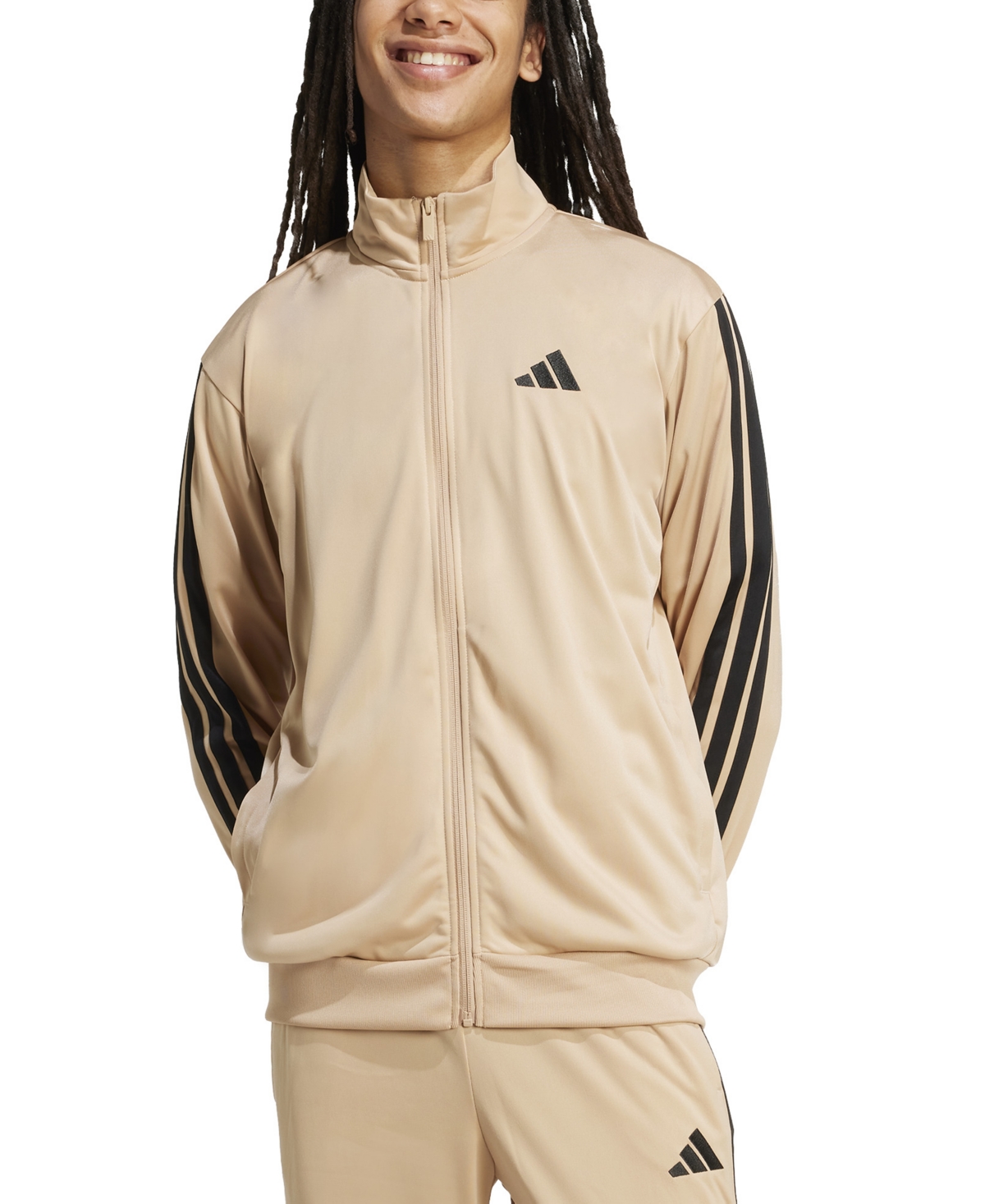Click here for adidas Mens 3 Stripes Tricot Regular Track Top - S... prices