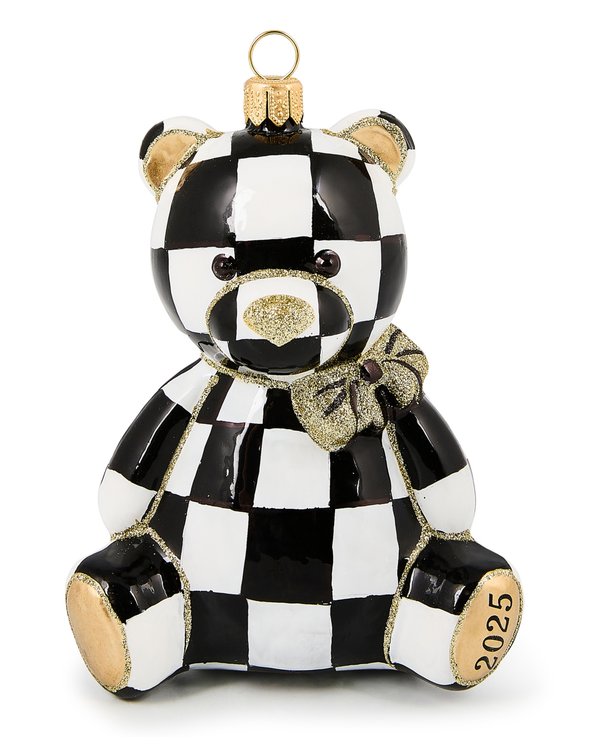 Click here for MacKenzie-Childs Holiday 2025 Courtly Bear Ornamen... prices