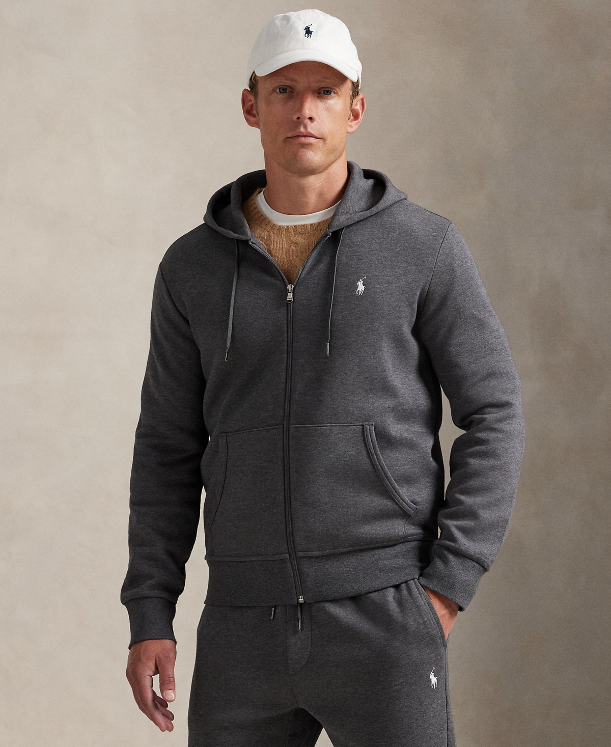 Click here for Polo Ralph Lauren Mens Double-Knit Full-Zip Hoodie... prices