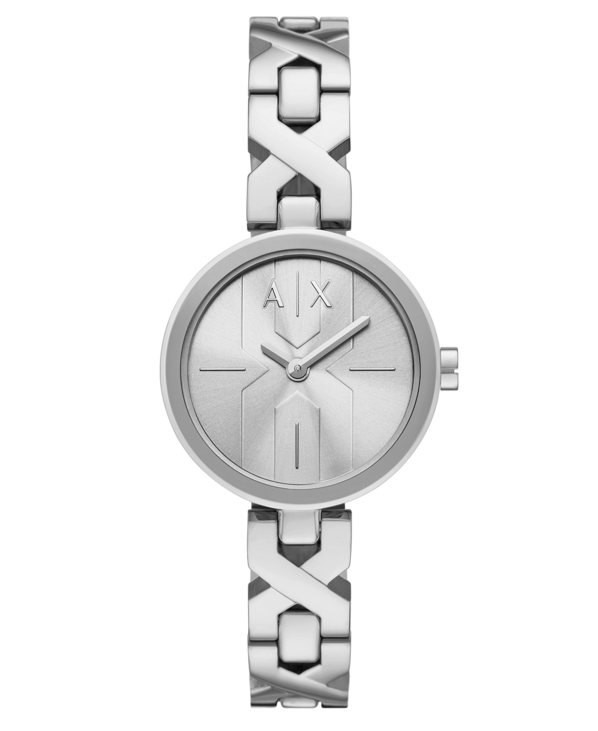 Click here for A|X Armani Exchange Womens Quartz Two-Hand Silver... prices