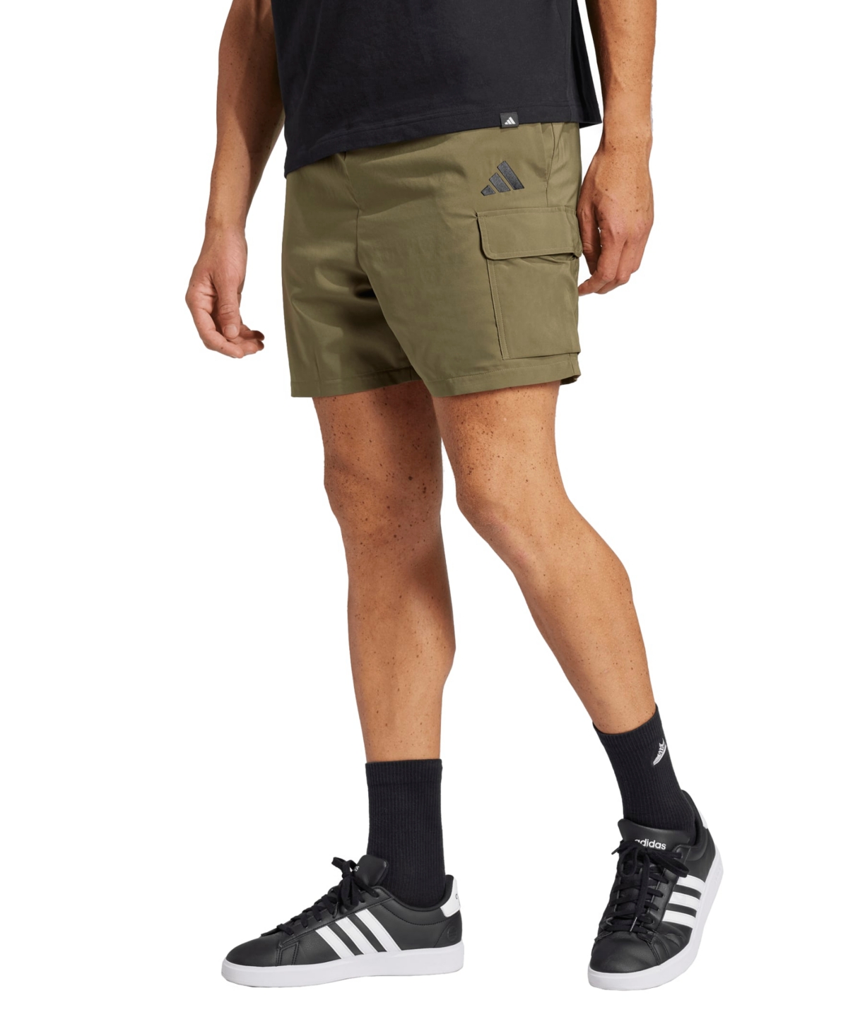Click here for adidas Mens Woven Chelsea Cargo Shorts - Olive str... prices