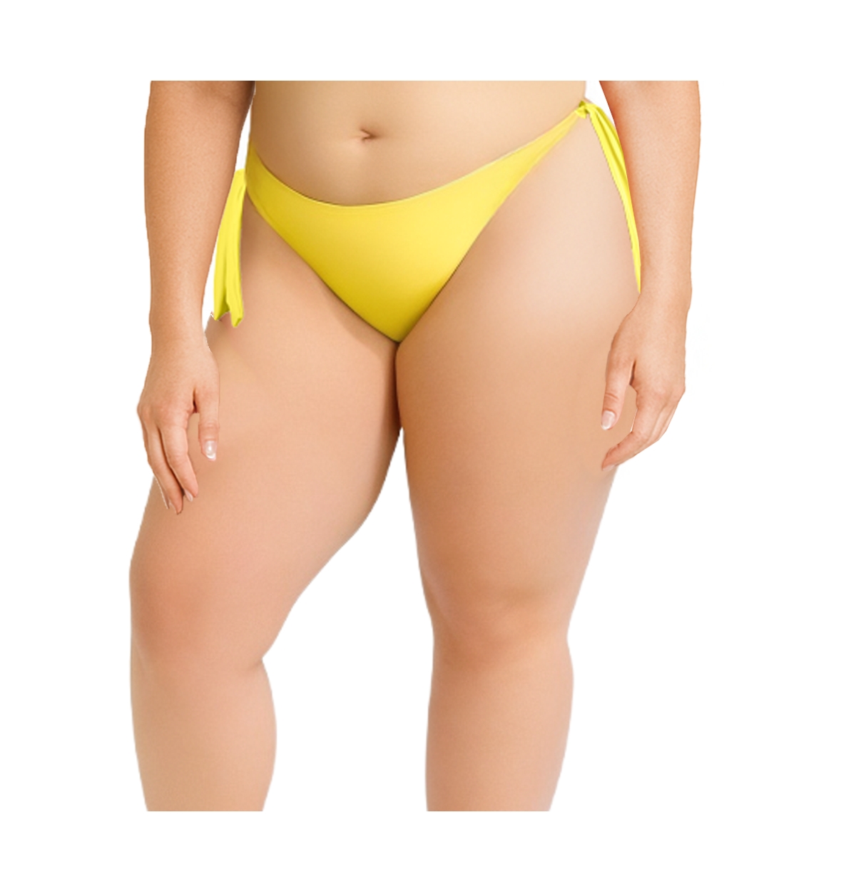 Click here for Swimsuits for All Womens Side Tie Swim Brief - Pin... prices