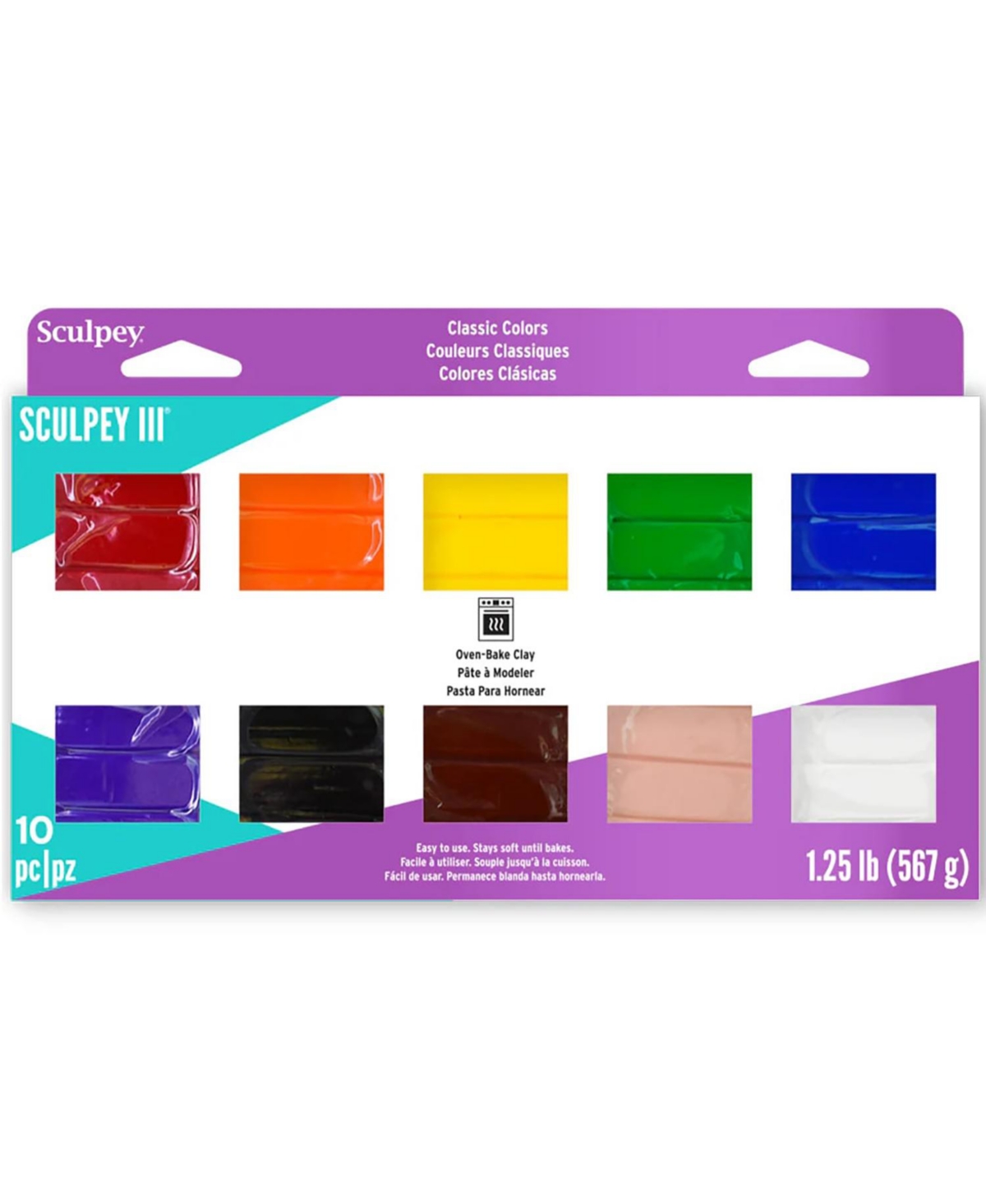 Click here for Sculpey Iii Polymer Clay: Classics - (10) 1oz Pack... prices