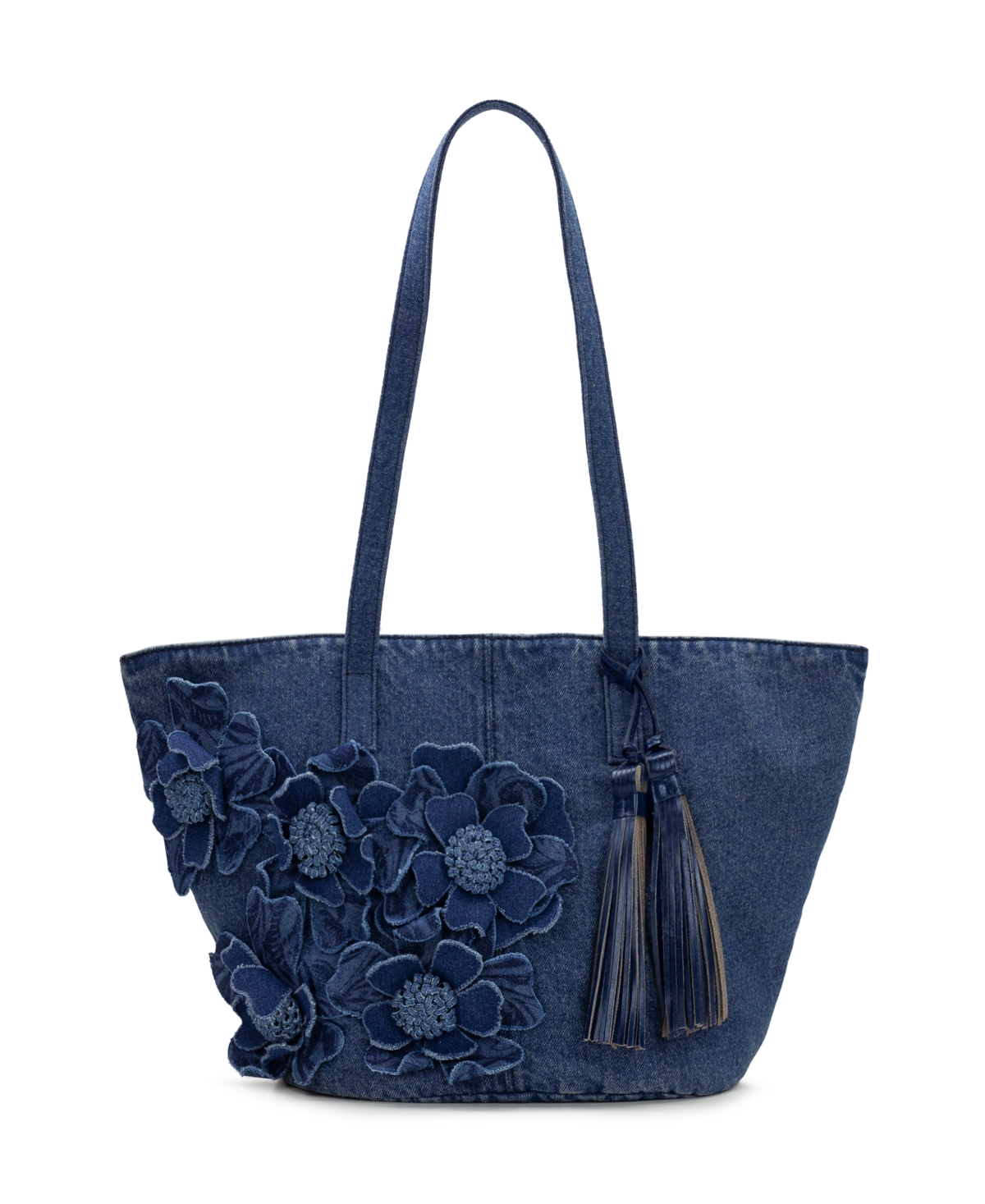 Click here for Patricia Nash Marconia Magnetic Tote Bag - Denim prices