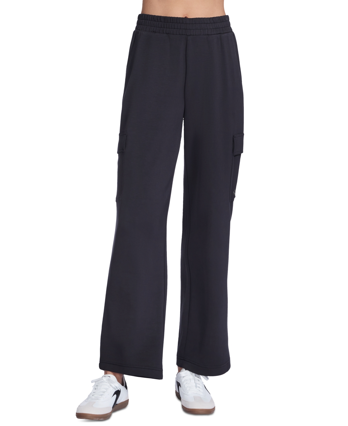 Click here for Skechers Womens Skechluxe Elevate Cargo Pants - Bl... prices