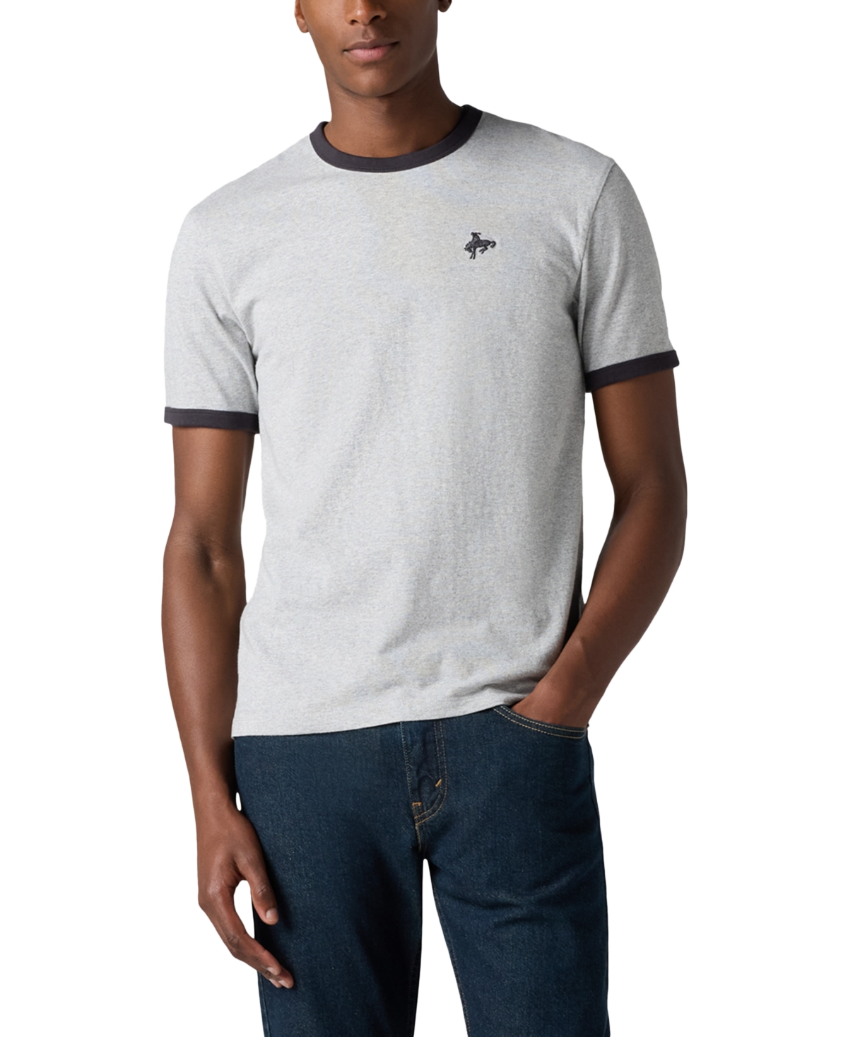 Click here for Levis Mens Classic Fit Short Sleeve Retro Embroide... prices