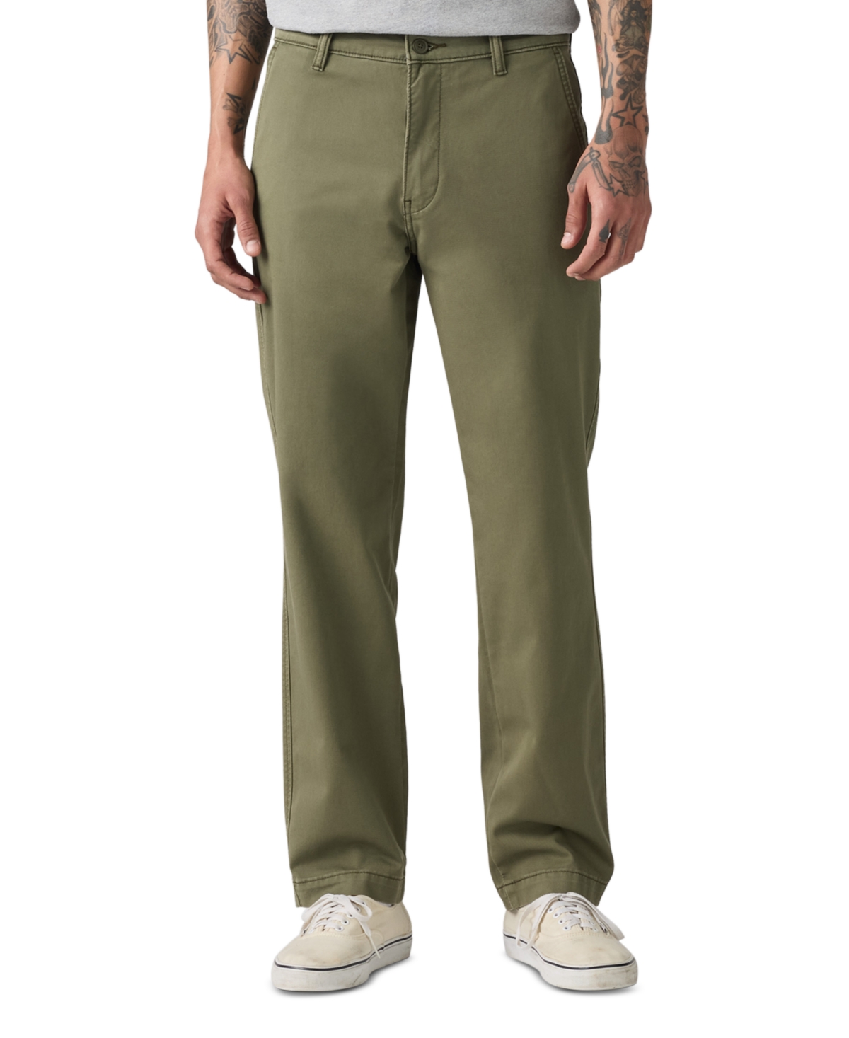 Click here for Levis Mens Relaxed Straight Fit Chinos - Olive Nig... prices