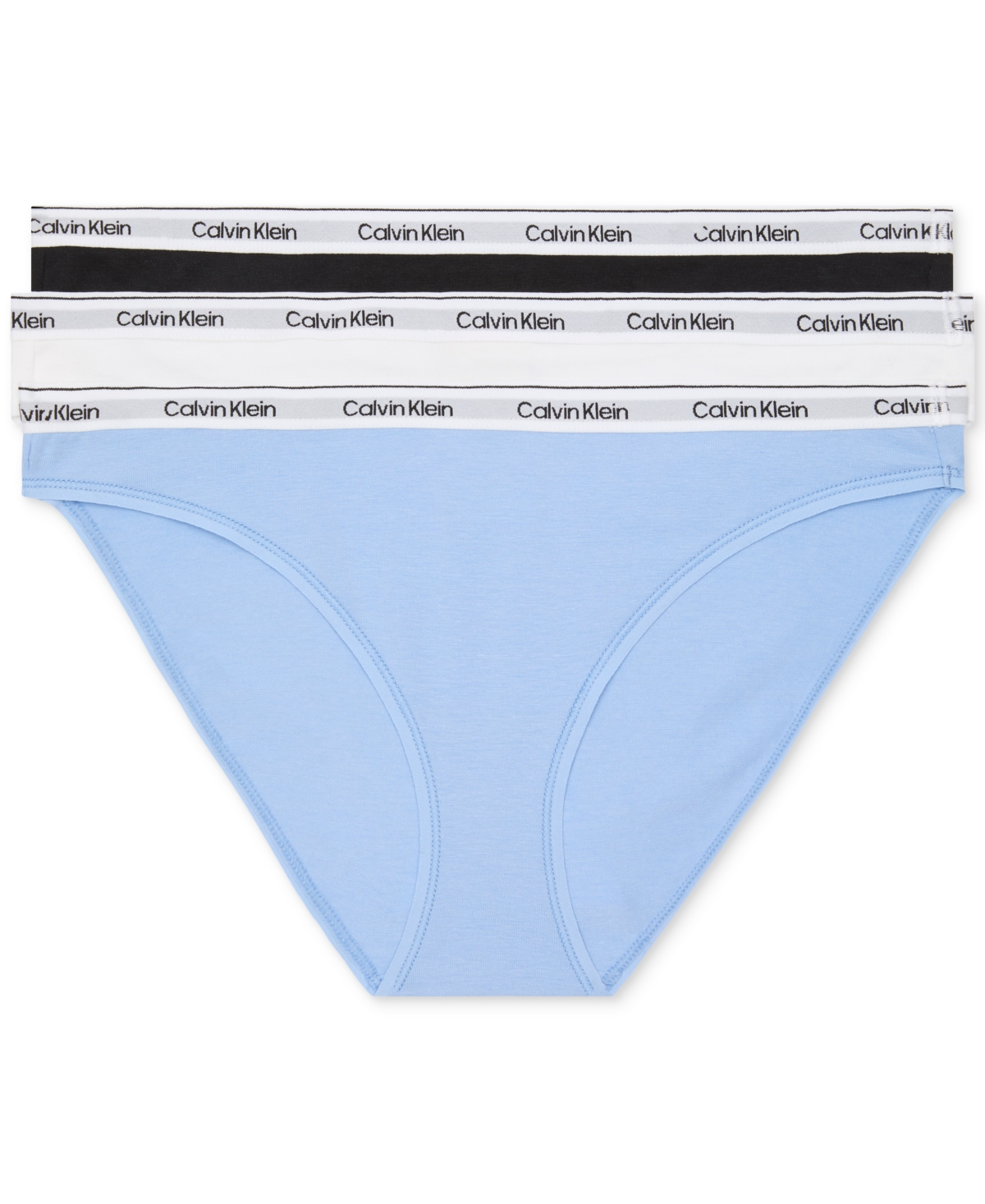 Click here for Calvin Klein Womens Modern Logo 3-Pack Bikini Unde... prices