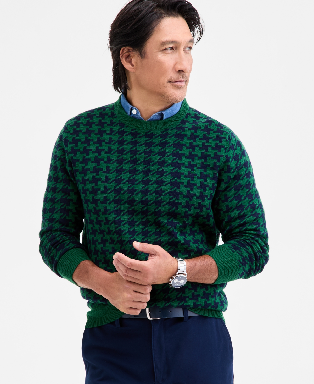Click here for Club Room Mens Glen Plaid Sweater  Macys Exclusive... prices