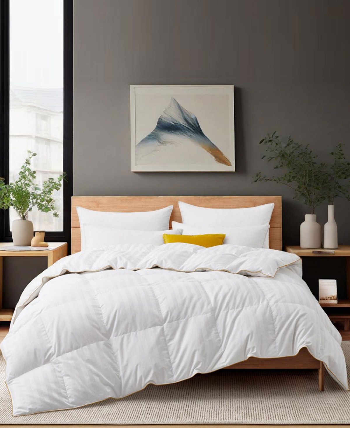 Click here for Unikome 500 Thread Count Cotton Fabric All Season... prices