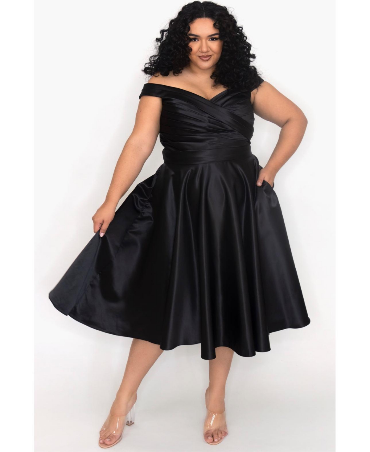 Click here for Celebrations by Sydneys Closet Womens Off-The-Shou... prices