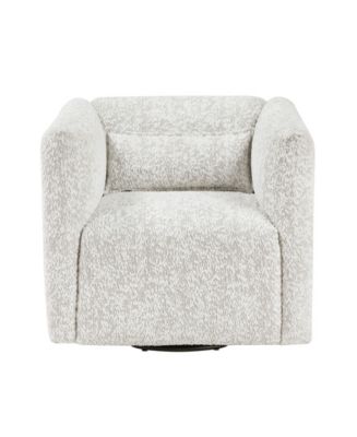Homelegance 22" Polyester Cutler Swivel Chair - Macy's