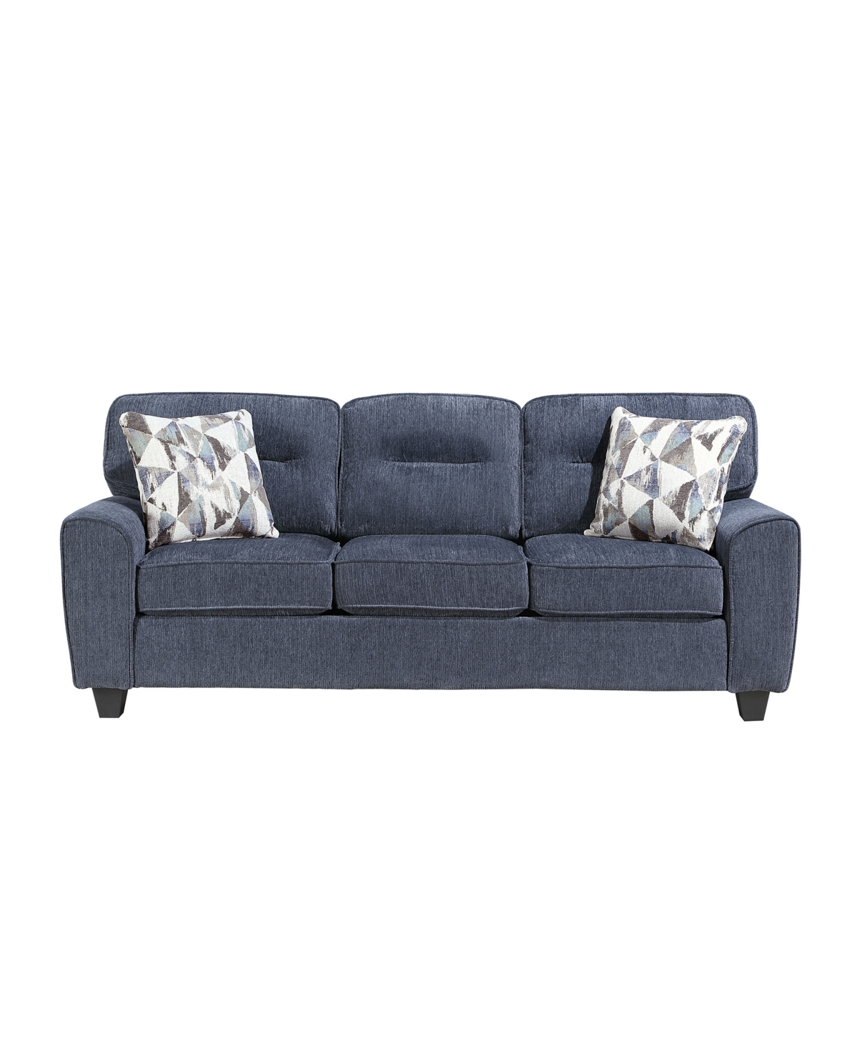 Click here for Homelegance 21 Polyester Columbus Sofa - Blue prices