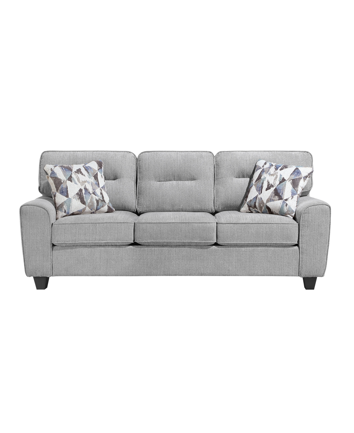 Click here for Homelegance 21 Polyester Columbus Sofa - Gray prices
