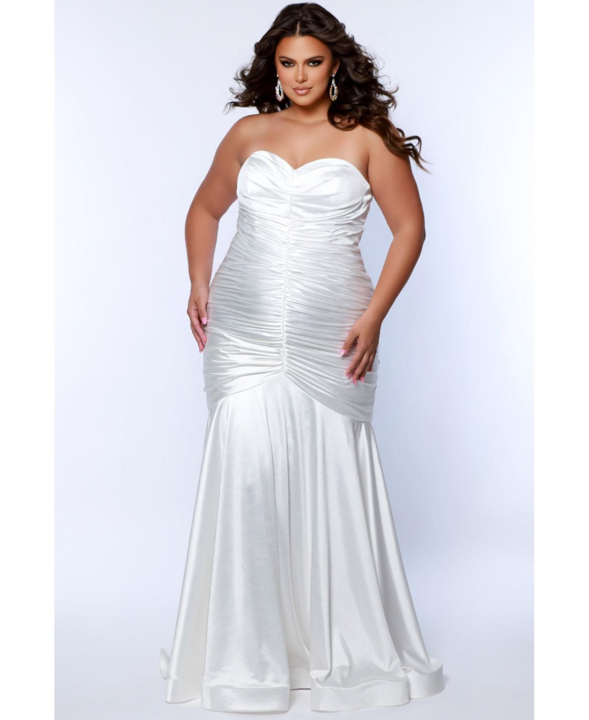 Click here for Sydneys Closet Womens Fitted Strapless Sweetheart... prices