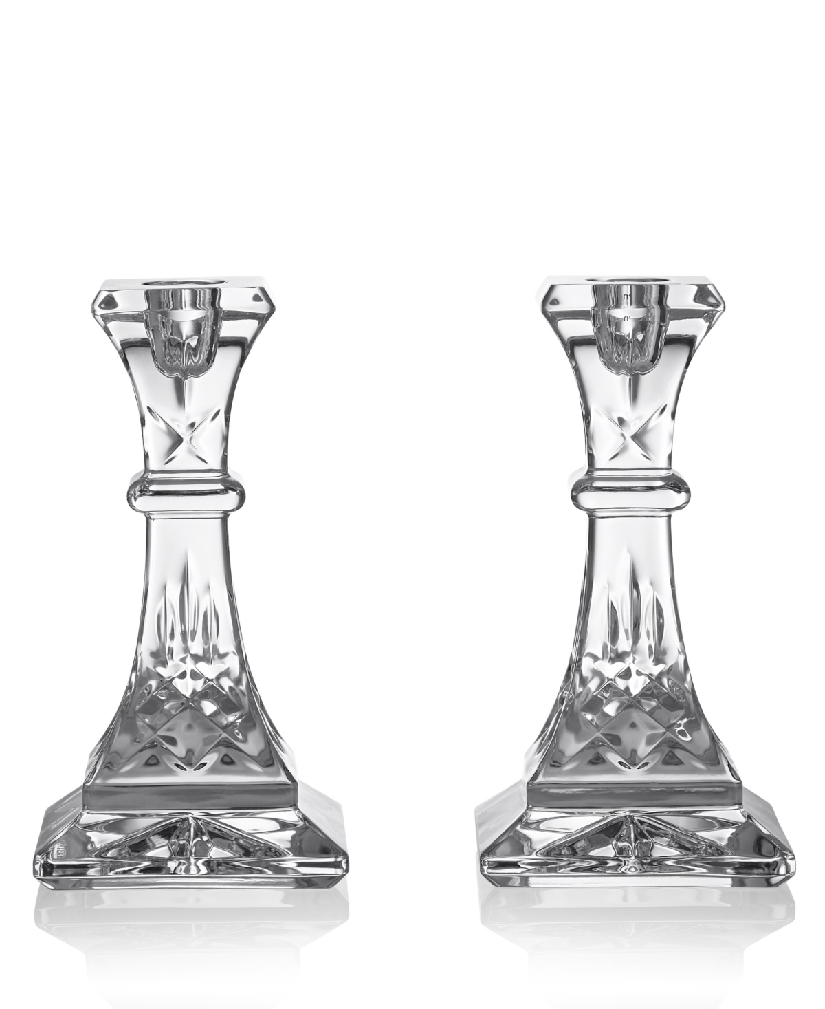 Click here for Waterford Lismore Candlestick 6 Set of 2 - Clear prices