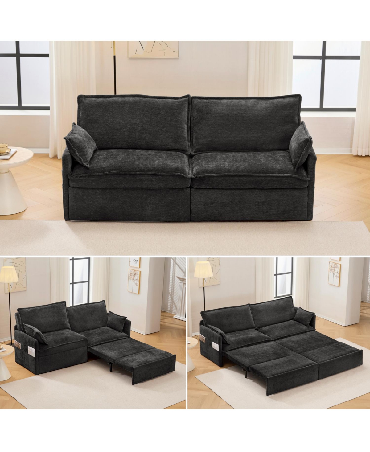 Click here for Streamdale Furniture 73.6" Pull Out Sofa Bed... prices
