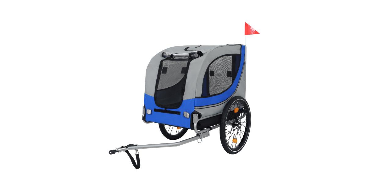 Click here for Aostirmotor Large Folding Bike Trailer for Dogs &#... prices