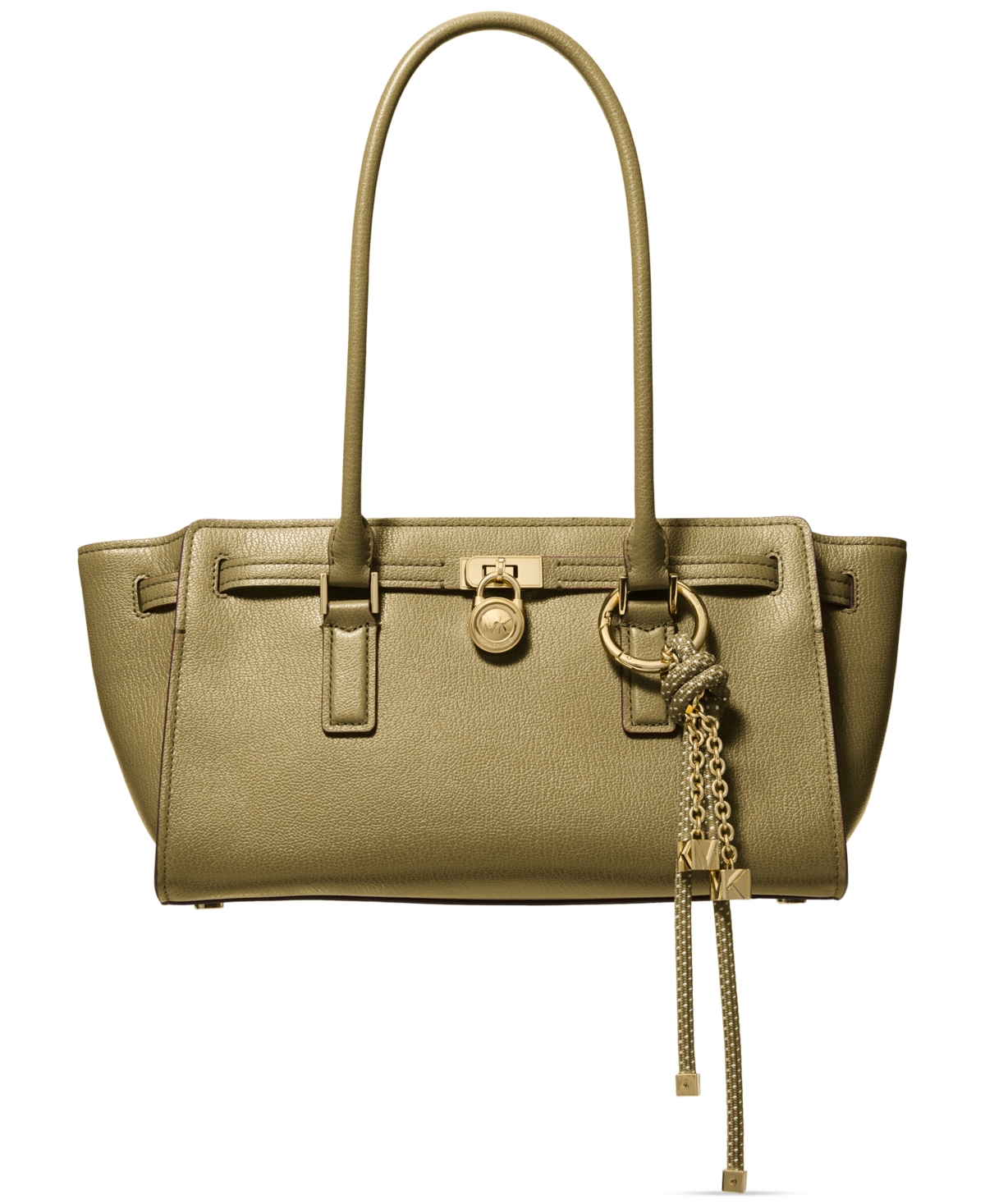 Click here for Michael Kors Hamilton Moderne Small Leather Satche... prices