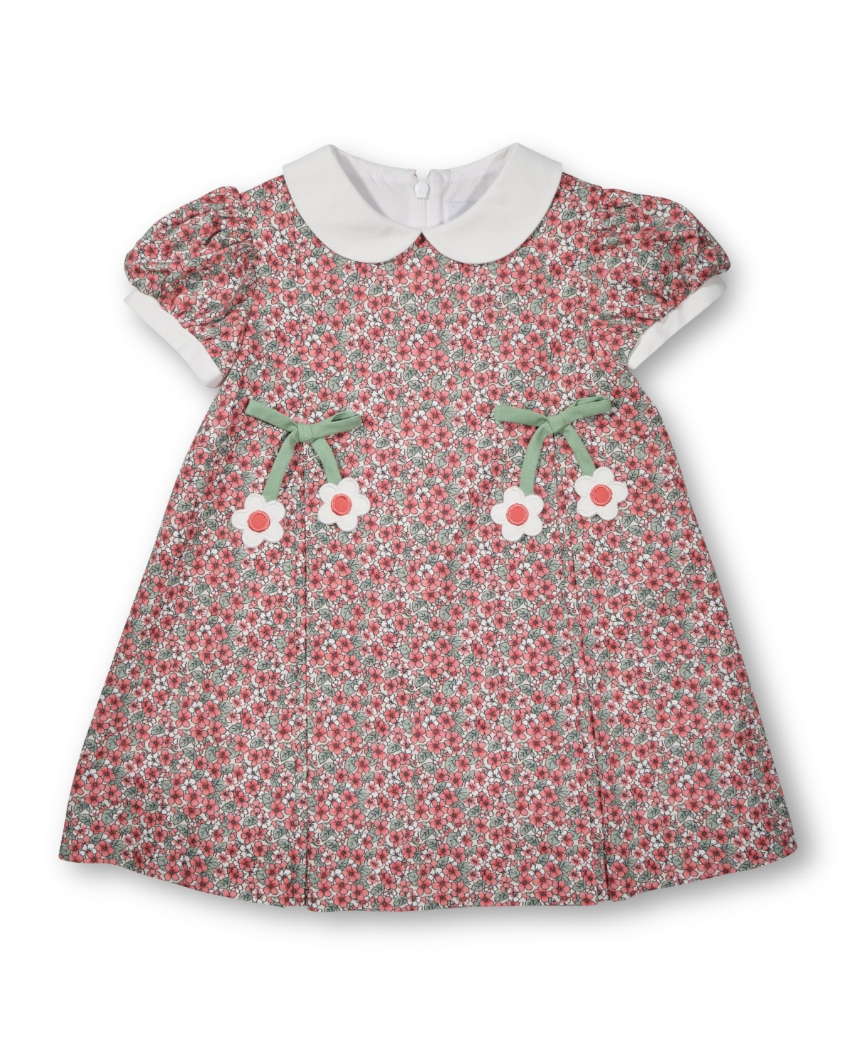 Click here for Florence Eiseman Toddler Girls Floral Dress With F... prices