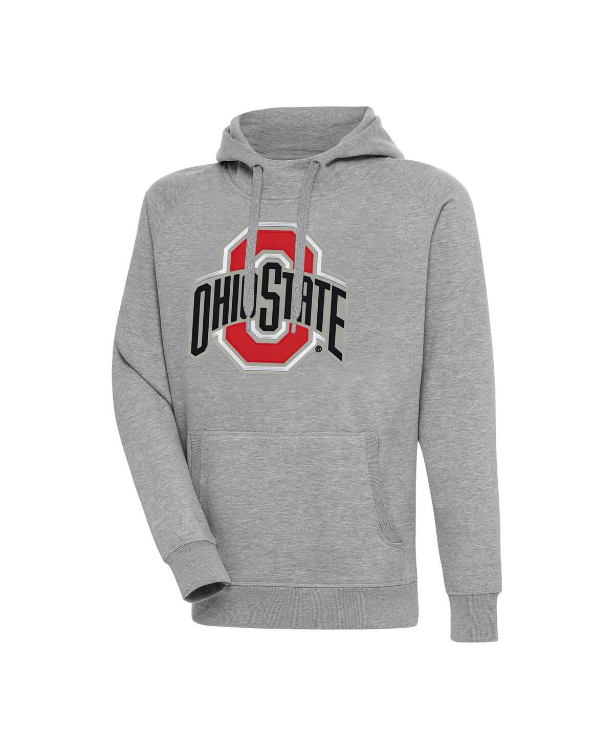 Click here for Antigua Mens Heather Gray Ohio State Buckeyes Big... prices