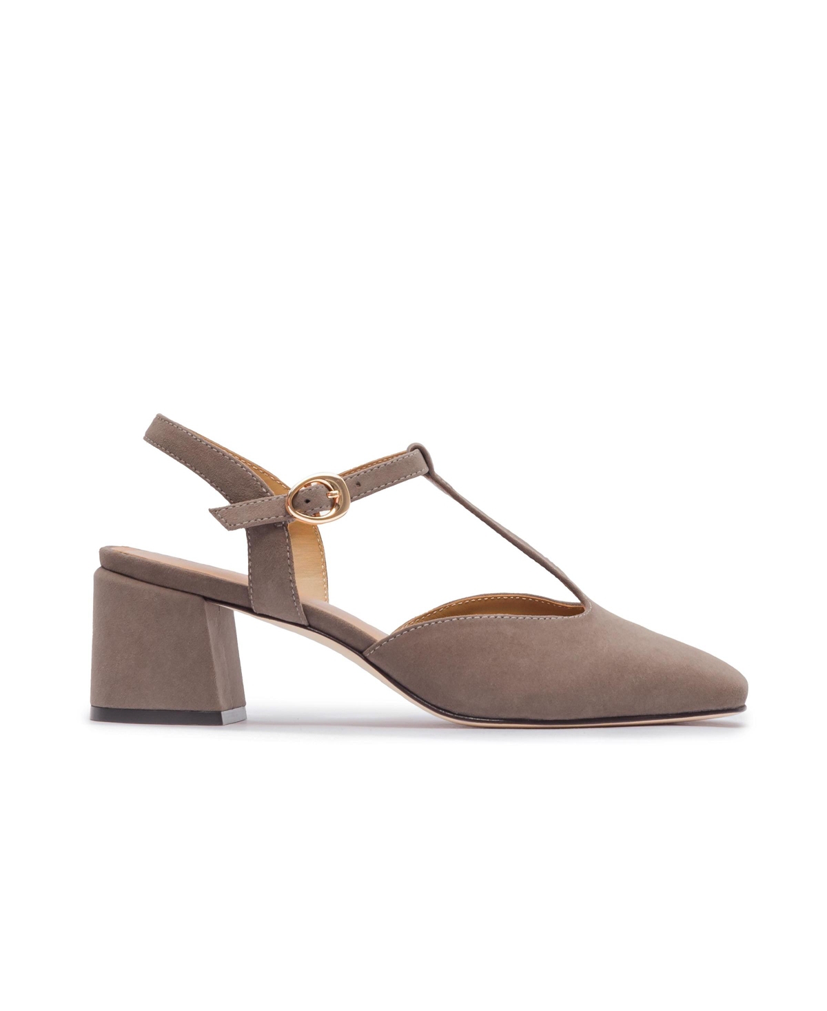 Click here for Bernardo Romi T-Strap Pump - Walnut prices