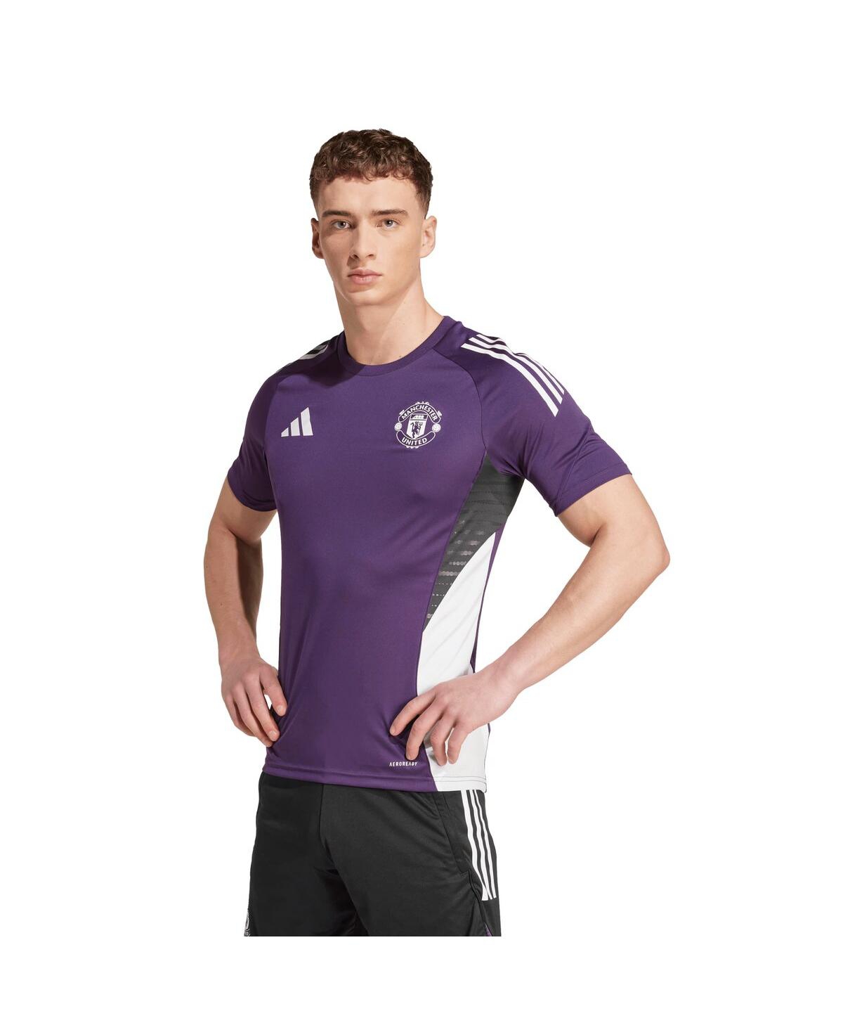 Click here for Adidas Mens Purple Manchester United 2025/26 Aeror... prices