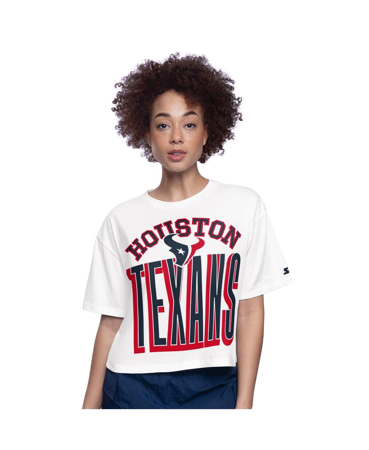Click here for Starter Womens White Houston Texans Play the Ball... prices