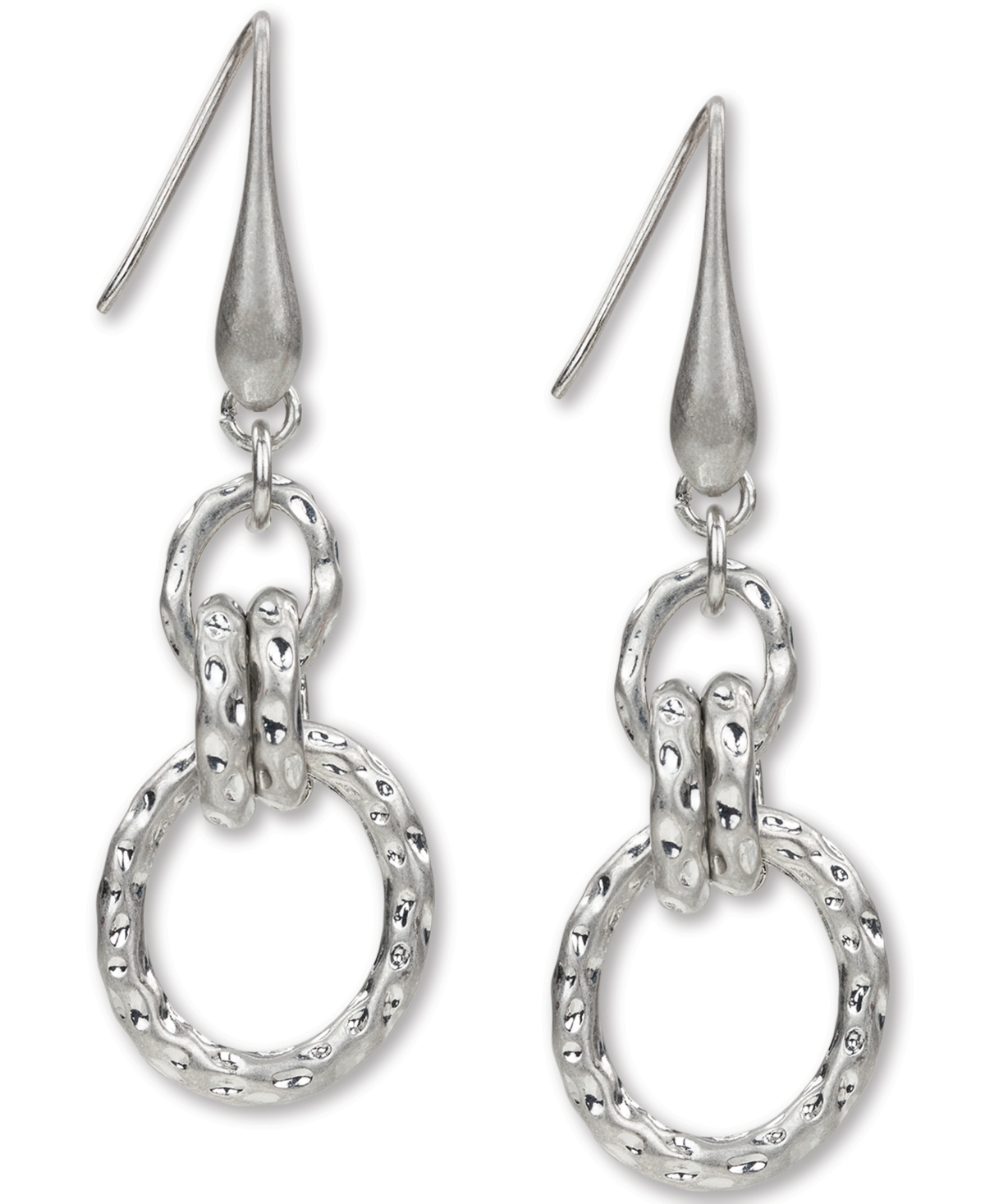 Click here for Patricia Nash Ring Drop Earrings - Worn Rhodi prices