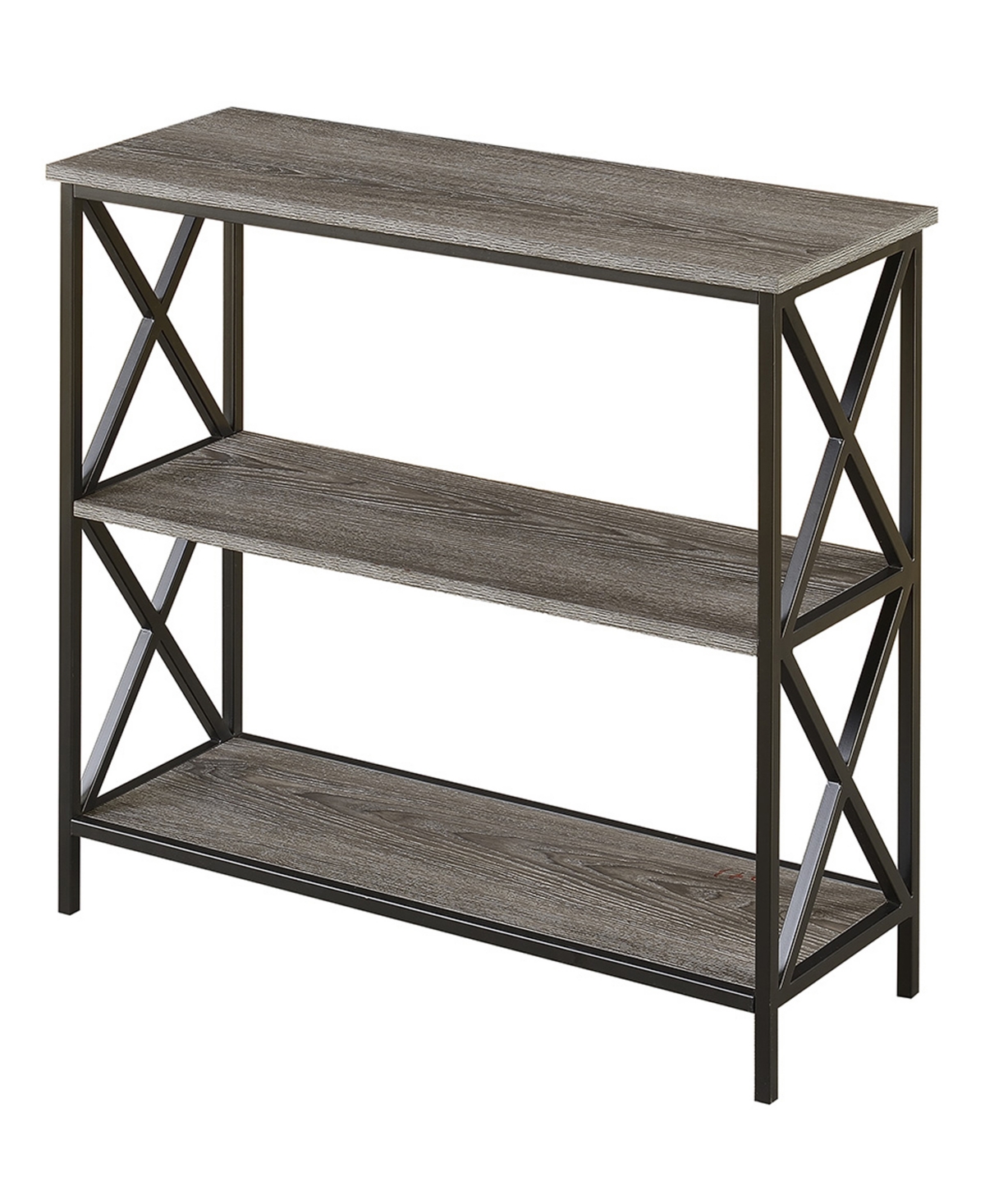 Click here for Tucson 3 Tier Bookcase - Pastel Gray prices