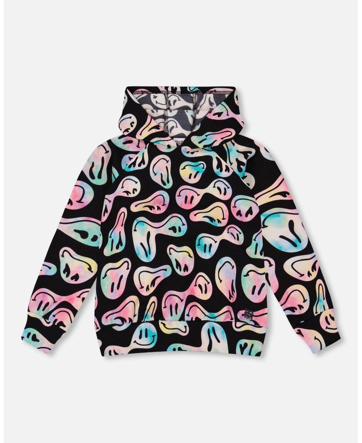 Deux par Deux Girls Pullover Fleece Hoodie - Big Kid