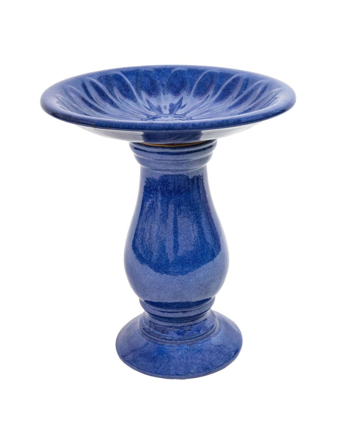 Click here for Daisy Embossed Bowl Ceramic Bird Bath with Glazed... prices