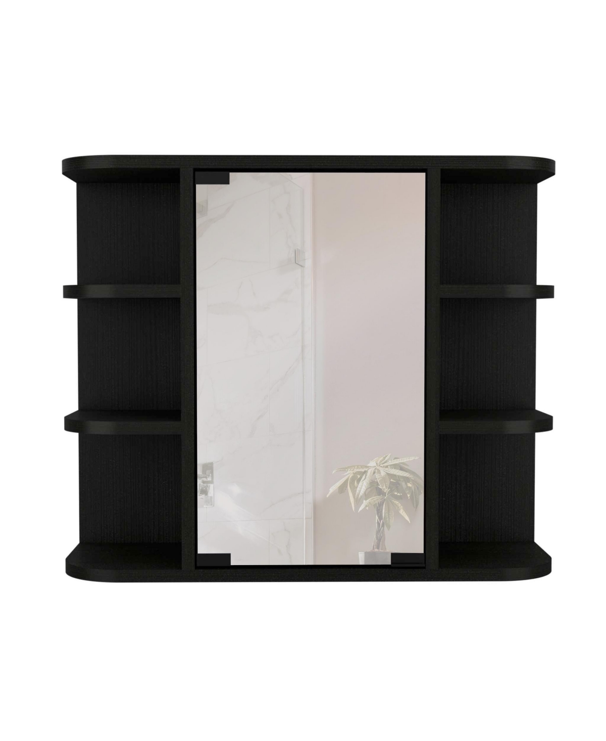 Click here for Slickblue Wall Mounted Bathroom Cabinet with 6 Sto... prices