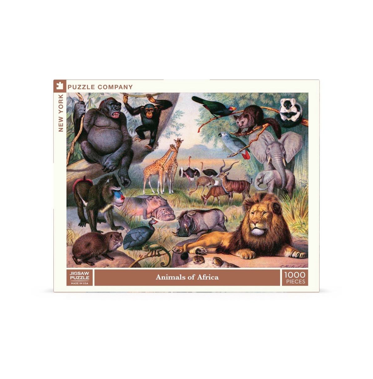 Click here for New York Puzzle Company Animals of Africa 1000 Pie... prices