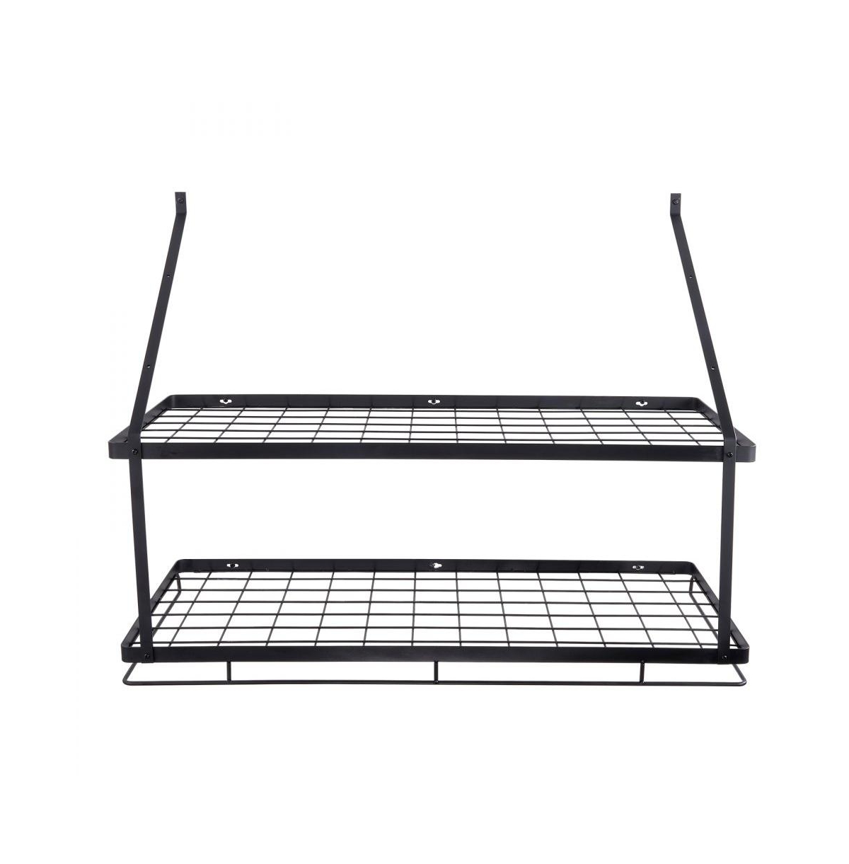 Click here for Wall-Mounted Pot Rack with 12 S-Hooks  Holds 55 lb... prices
