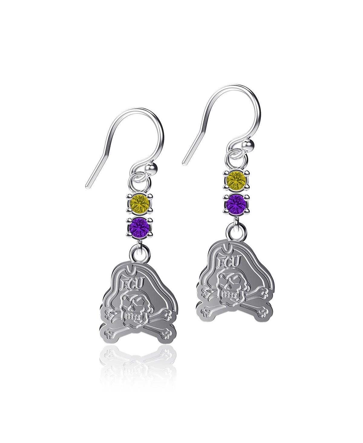 Click here for Dayna Designs Ecu Pirates Dangle Crystal Earrings prices