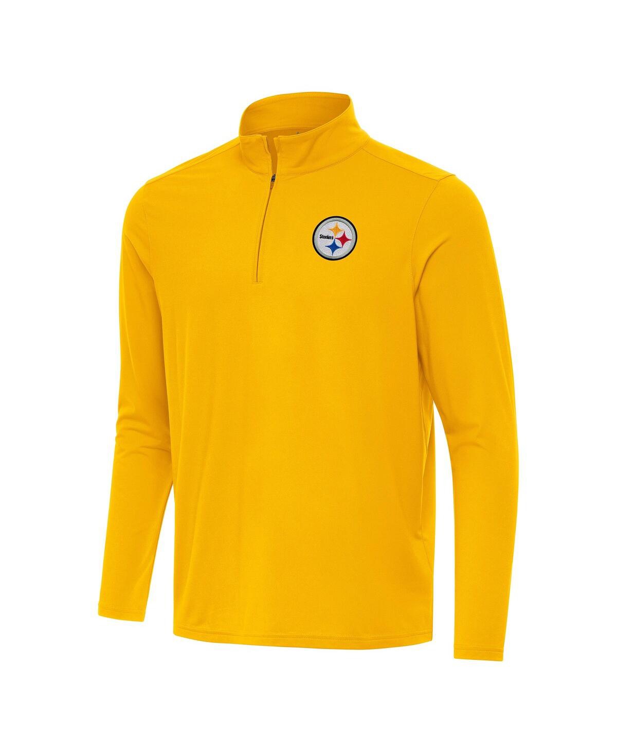 Click here for Antigua Mens Gold Pittsburgh Steelers Intent Quart... prices