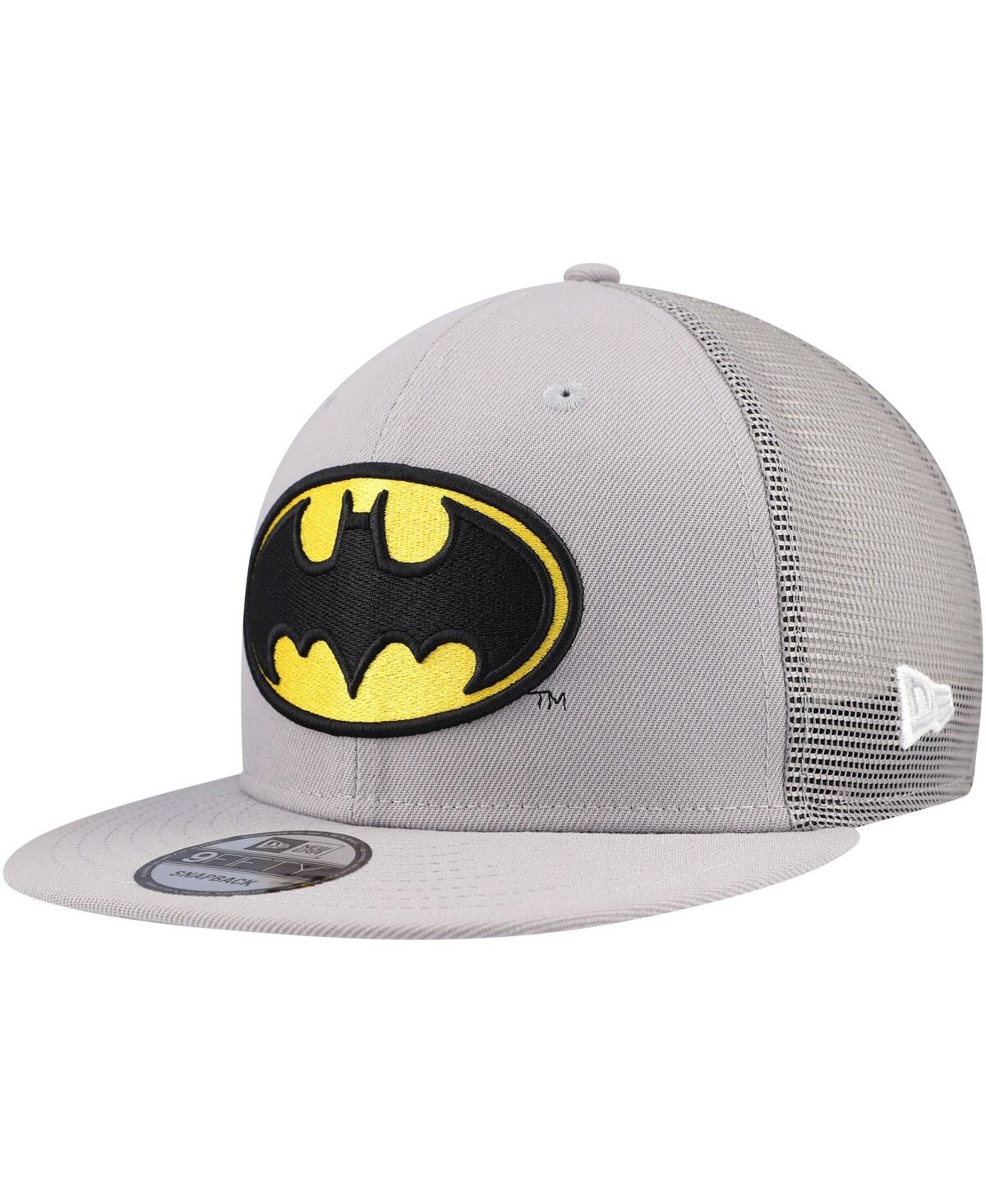 Click here for New Era Mens Gray Batman 9FIFTY Snapback Trucker H... prices