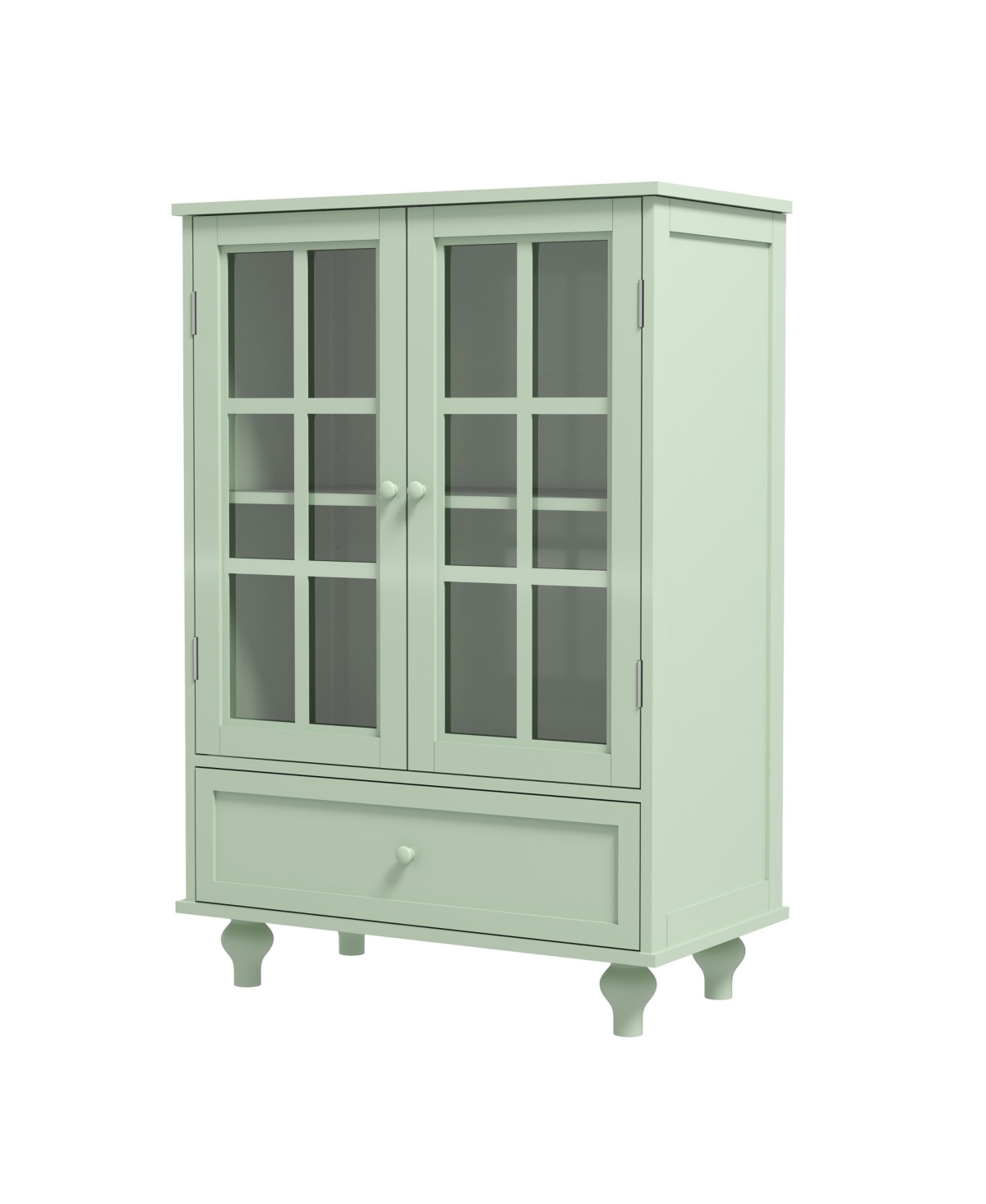 Click here for Casainc Storage Cabinet with Double Glass Doors an... prices