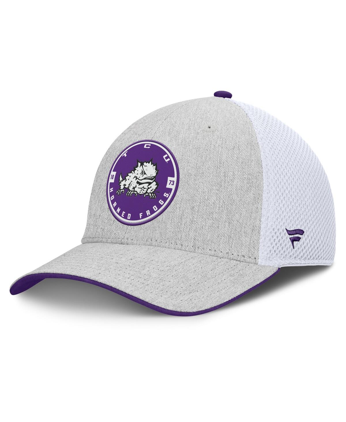 Click here for Fanatics Mens Heather Gray/White Tcu Horned Frogs... prices