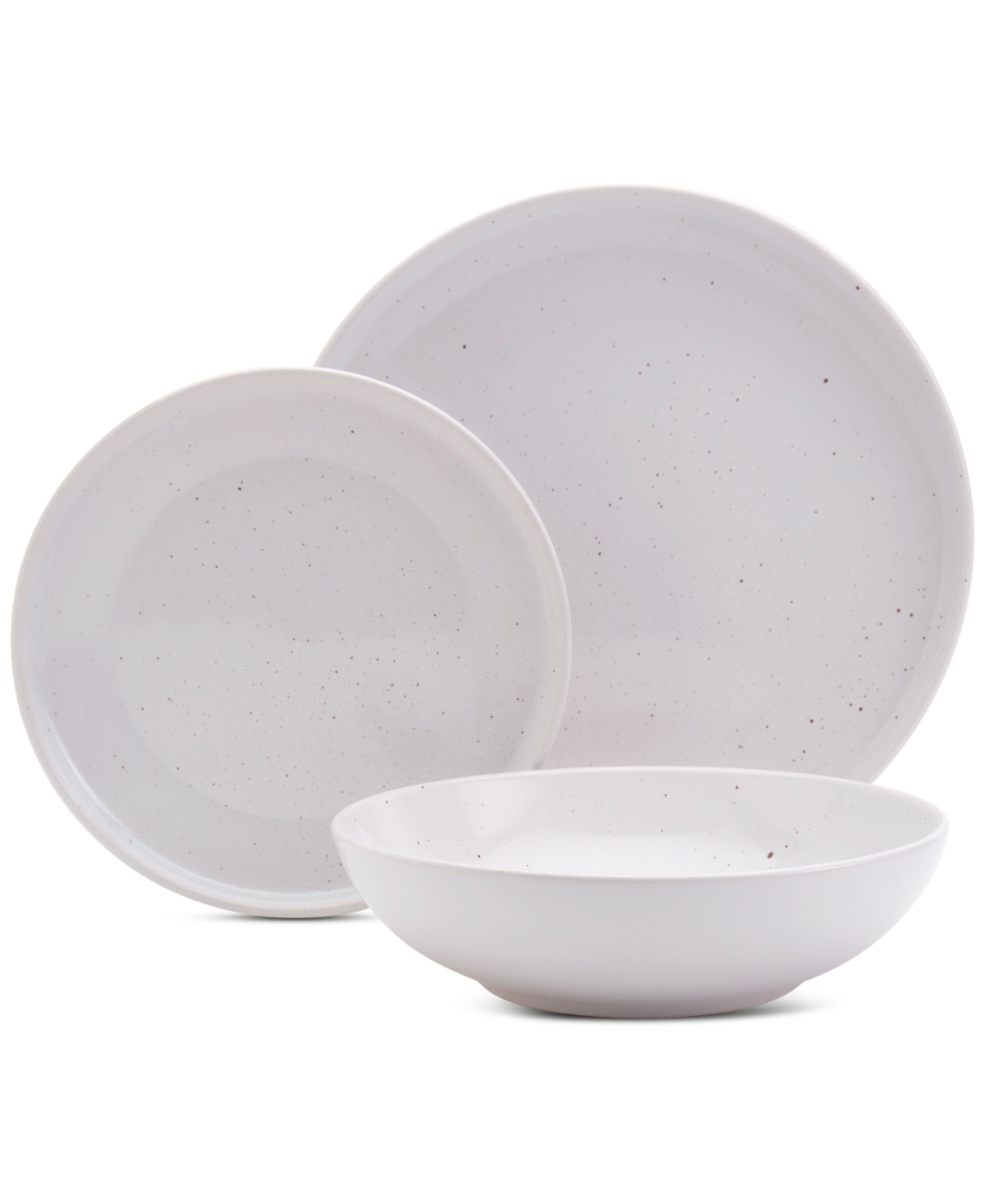 Click here for Haven Modern Speckle White 12 Pc. Dinnerware Set... prices