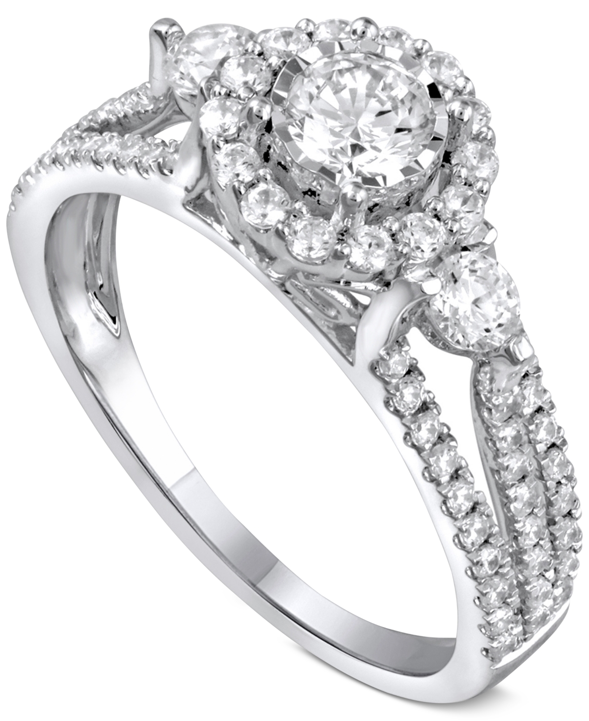 Click here for Diamond Engagement Ring (1 ct. t.w.) in 14k White... prices