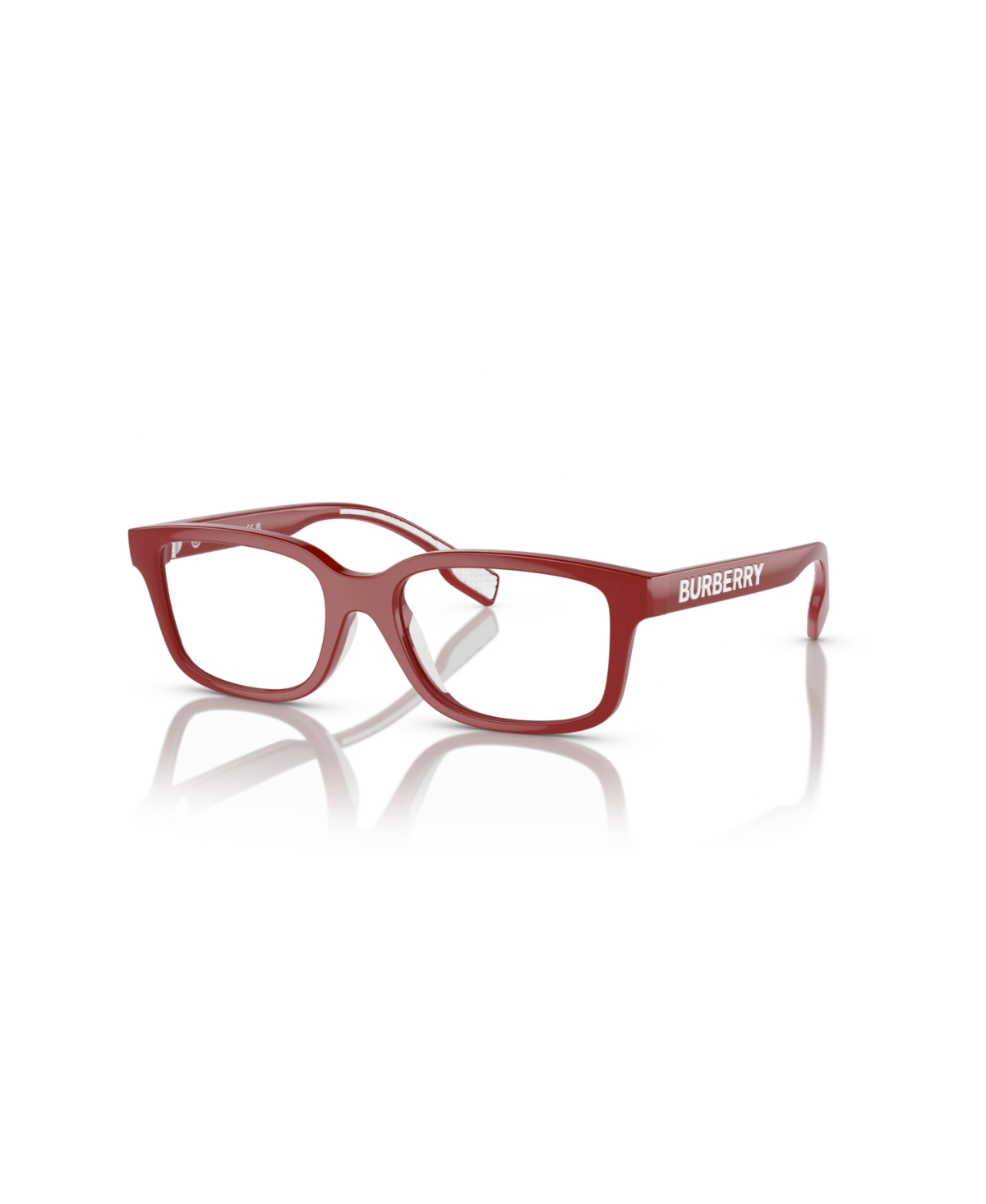 Click here for Burberry Child Rectangle Eyeglasses  JB2003U - Red prices