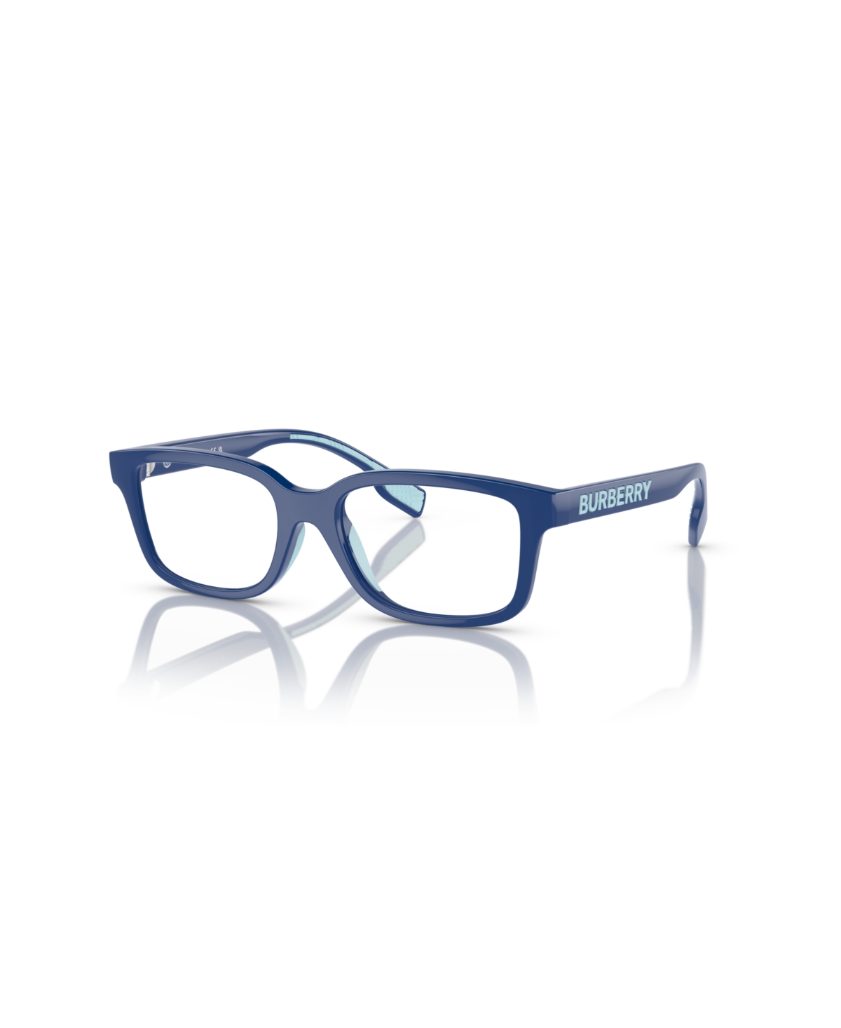 Click here for Burberry Child Rectangle Eyeglasses  JB2003U - Blu... prices