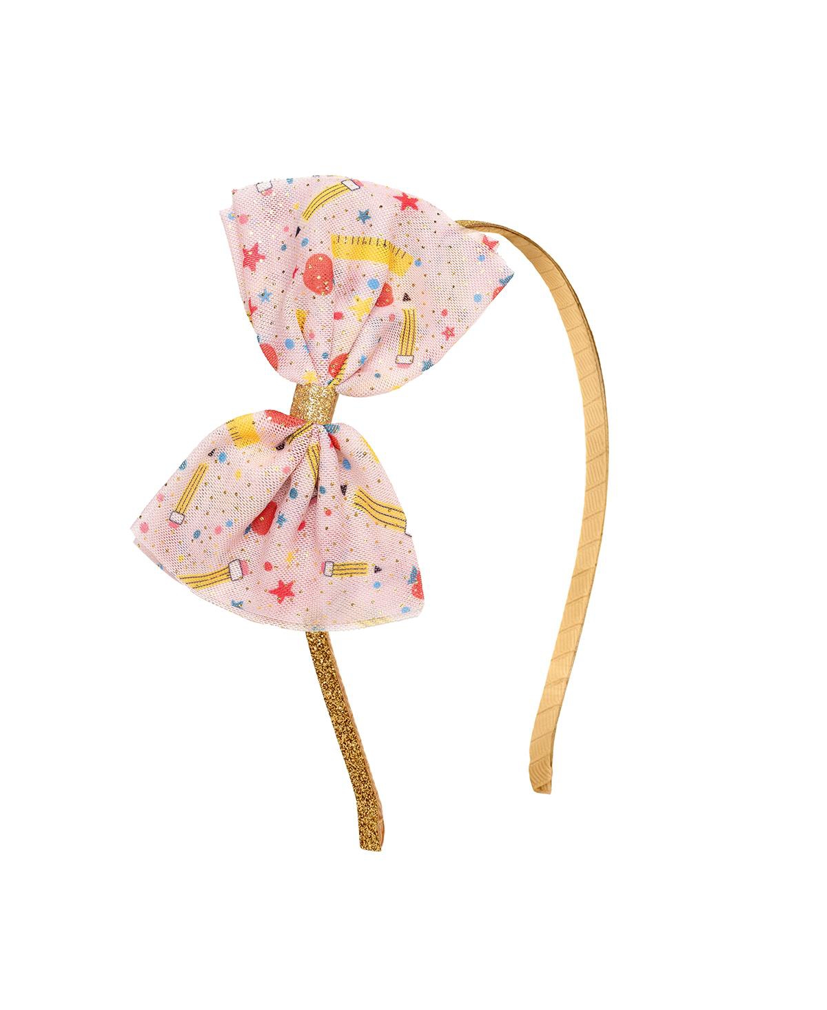 Click here for Sweet Wink Girls School Days Tulle Bow Headband -... prices