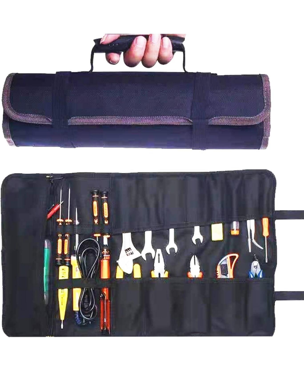 Click here for Xdovet 23 Pocket Tool Bag Roll Up for Men Birthday... prices